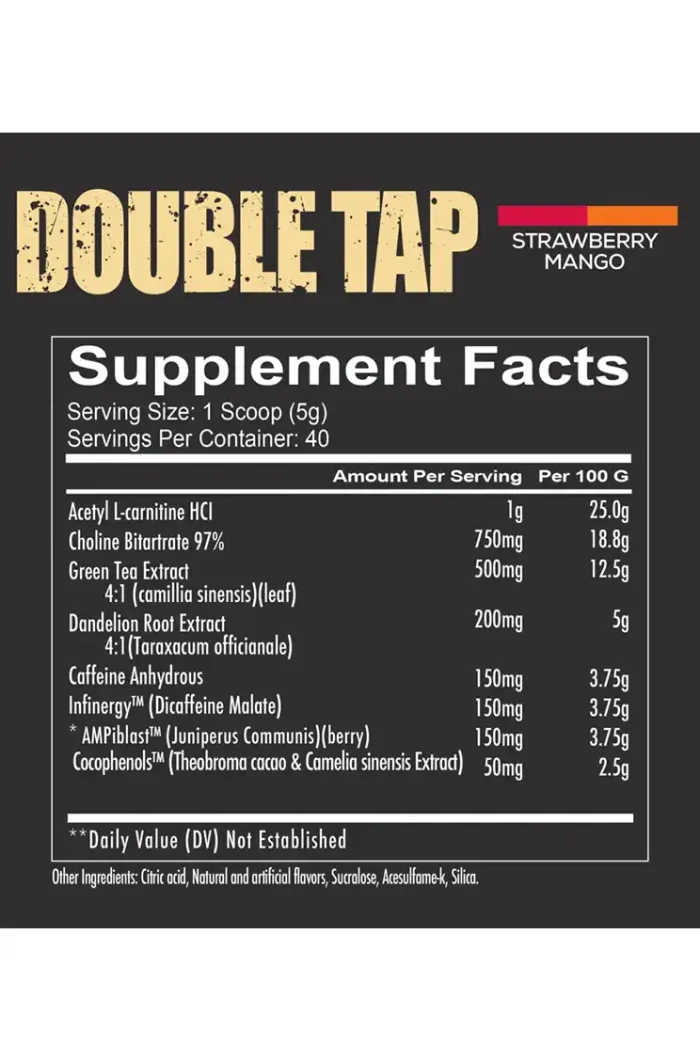 Double tap | NBS Supplements