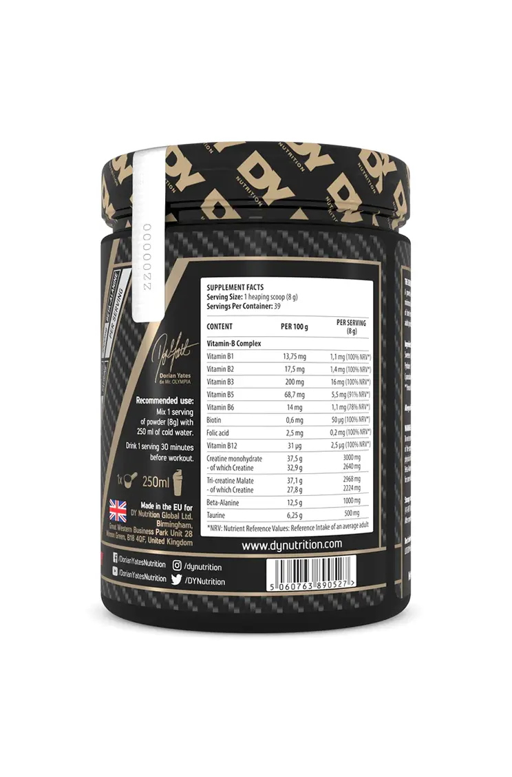 The Creatine Dy | Premium Supplements & Vitamins for Better Health