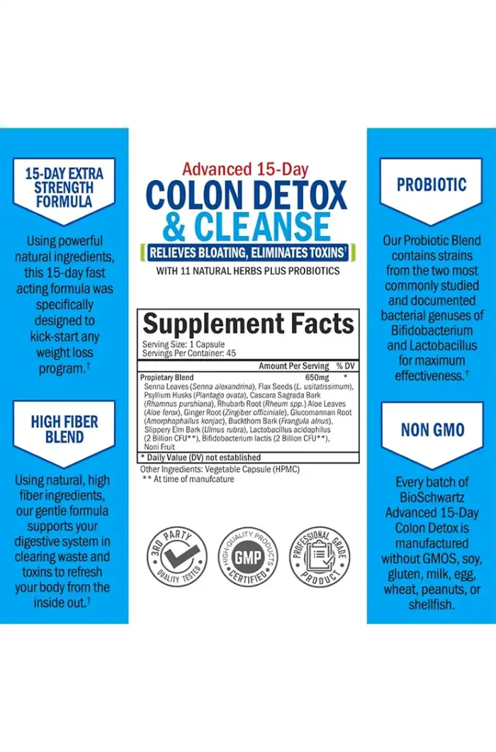 Colon Detox & Cleanse | NBS Supplements