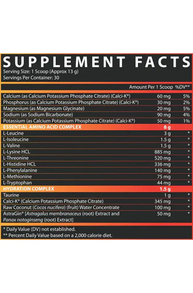 EAA Nutrex New shape | NBS Supplements
