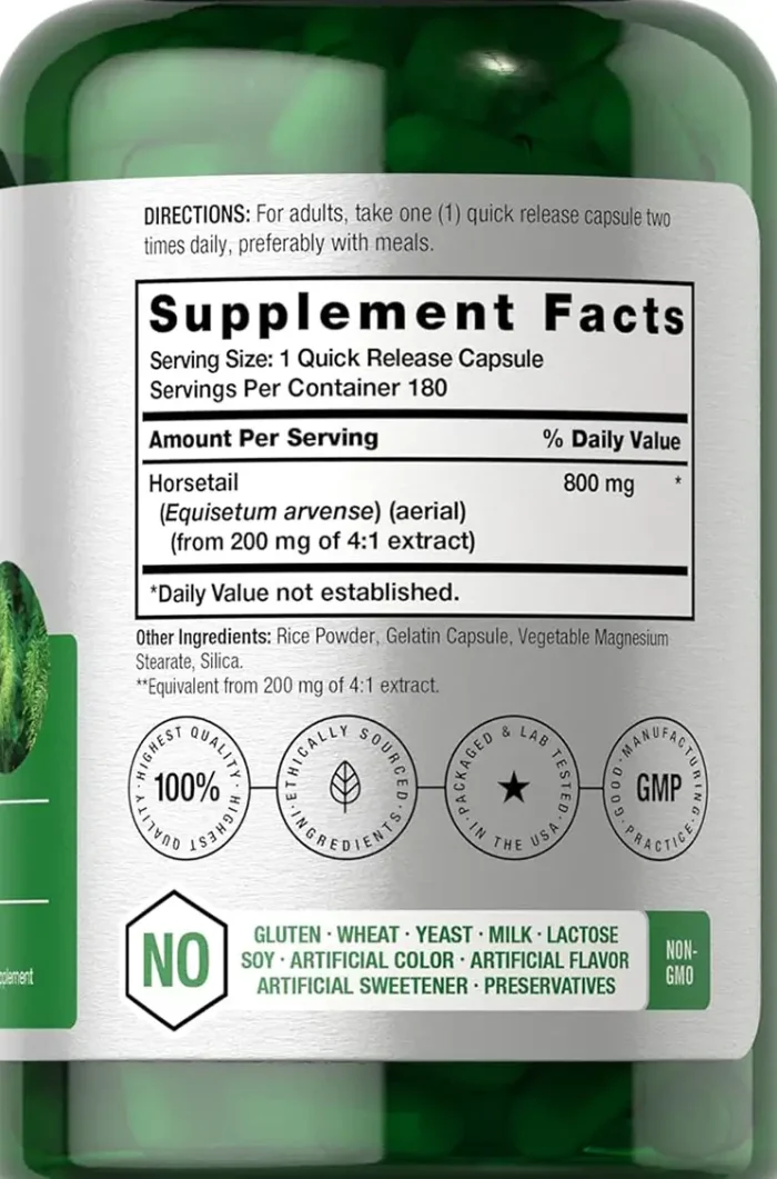 Horsetail Extract 800mg Horbaach | NBS Supplements