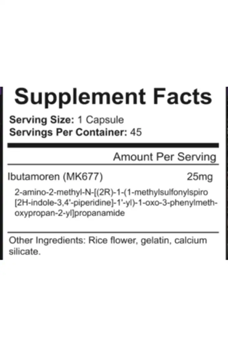 Mk677 Lawless Labs | Premium Supplements & Vitamins for Better Health